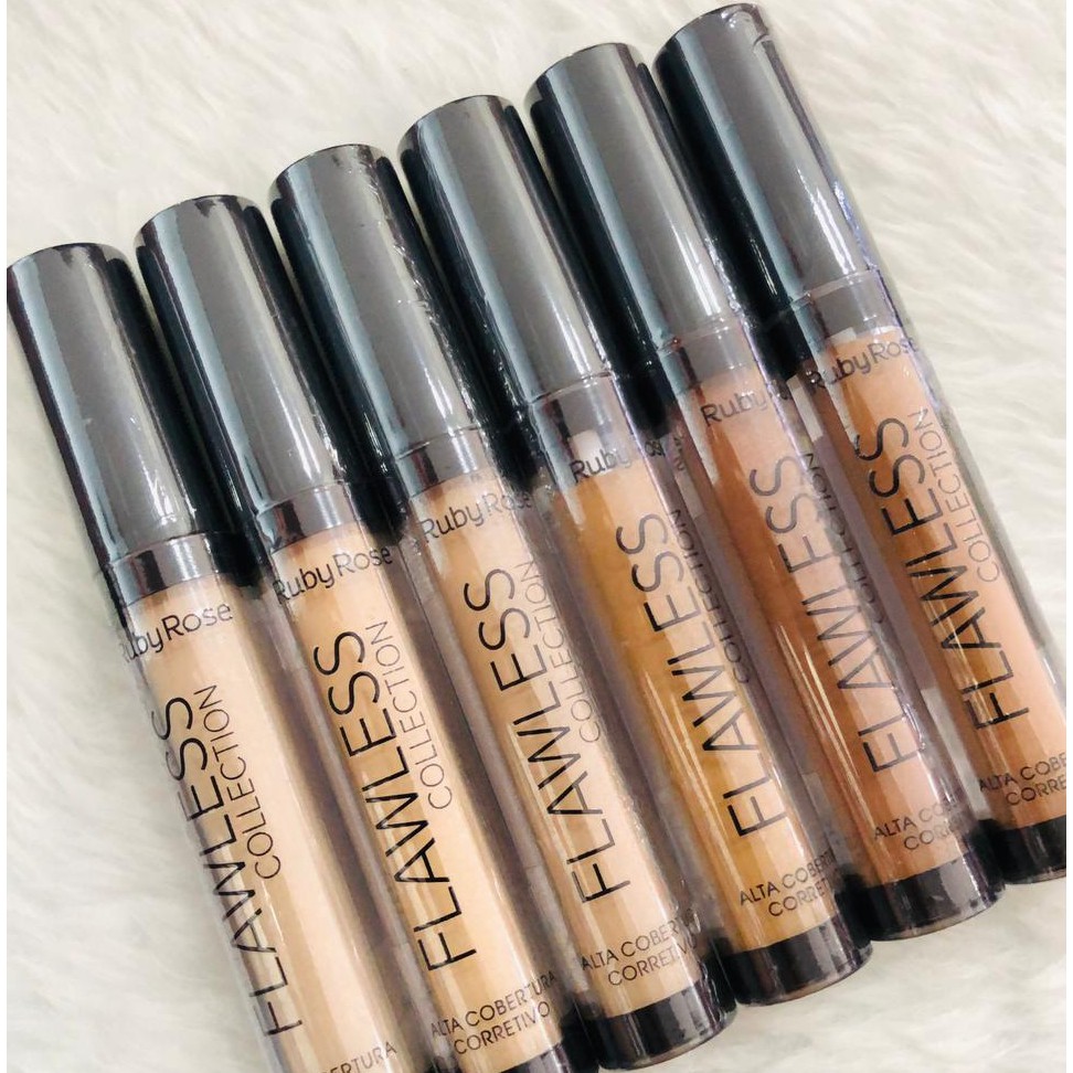 Corrector liquido alta cobertura flawless Ruby Rose – Pandora's
